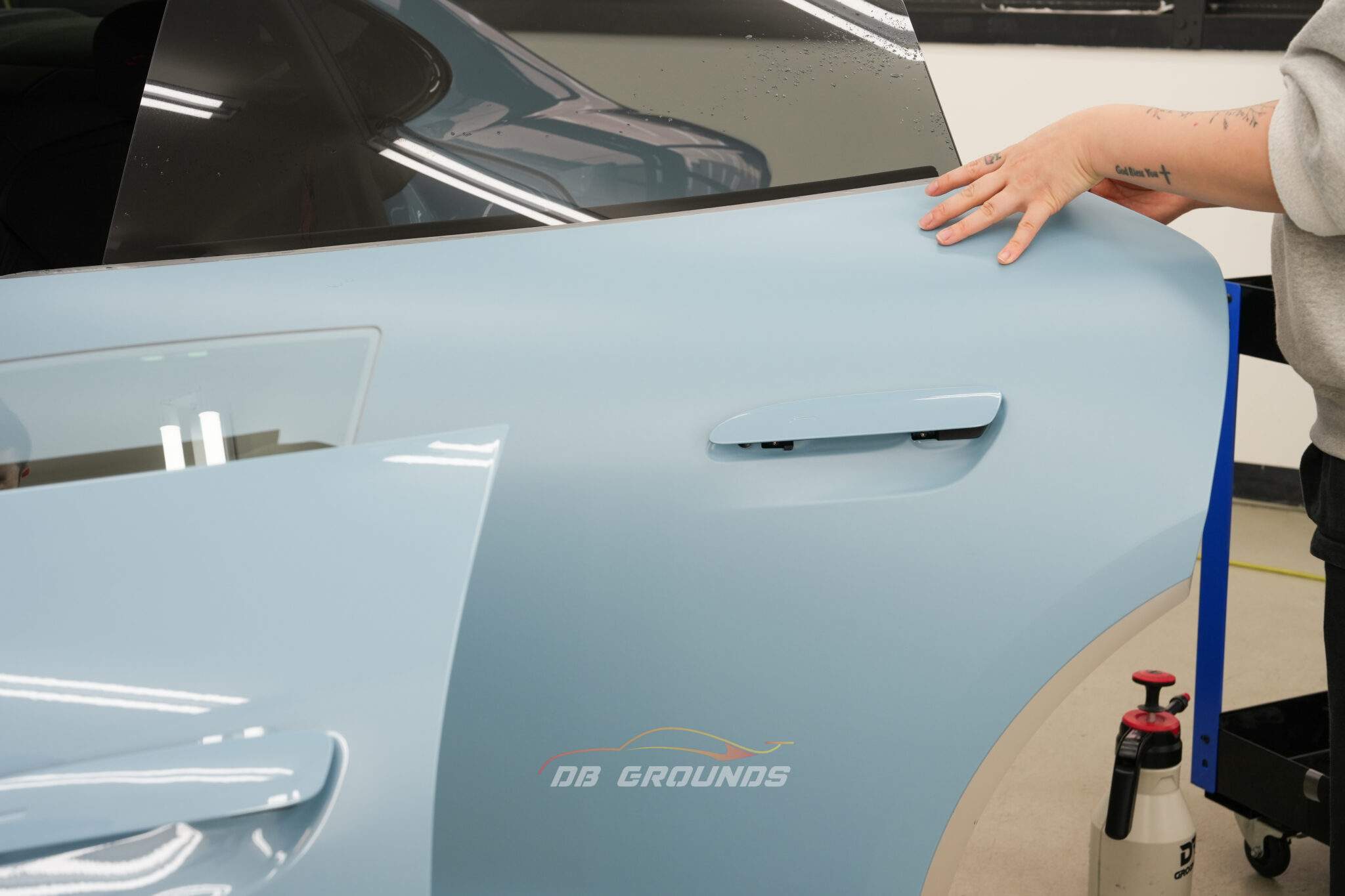 Porsche Taycan GTS - full car paint protection film wrap